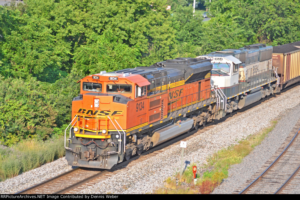 BNSF 9134, CP's Tomah Sub.